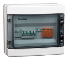 Plastic DC Combiner Box 1000VDC, SHLX-PV2/1 - Sol + Energy - Sol + Energy